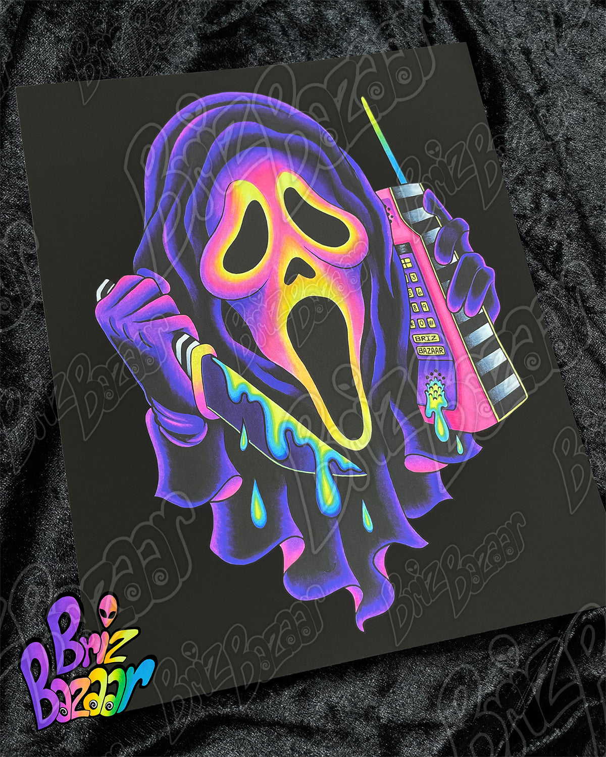 Art Print of GHOST MASK V2 – Brizbazaar