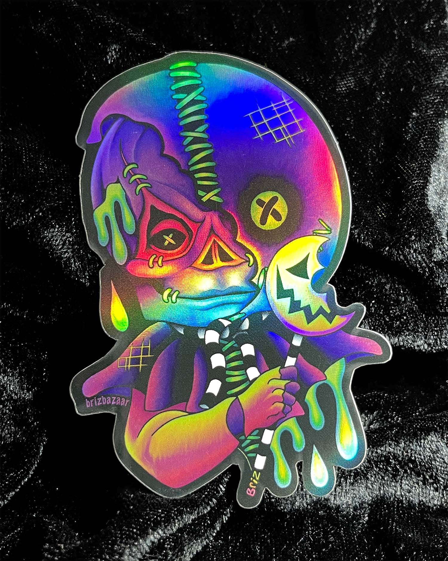 Holographic sticker of BRIZ 'R' TREAT – Brizbazaar